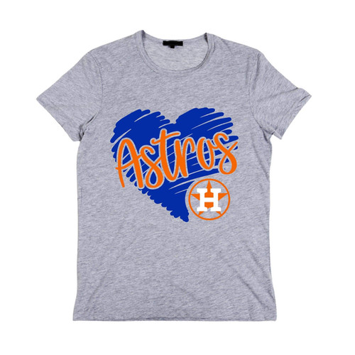 Astros Heart DTF | Bcustomz