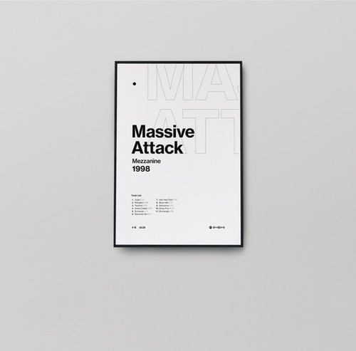 Massive Attack Album Poster | Paper Print Etc.