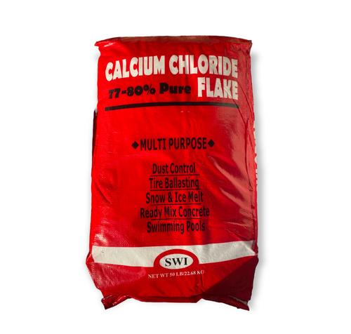 Calcium Chloride Flake 77 - 80% Pure, Multipurpose - 50lb | Pedra ...