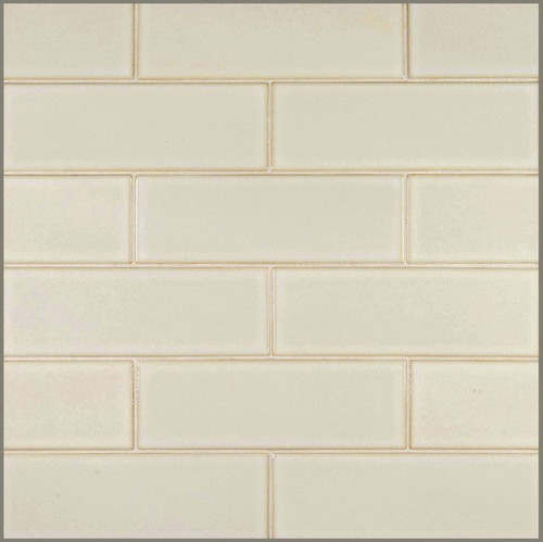 4"X12" ANTIQUE WHITE GLAZED SUBWAY TILE - 2 sq.ft/box | Pedra Rustica US