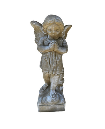 Stonecast Standing Angel Statue | Pedra Rustica US