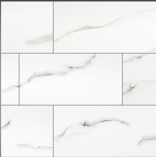 12"X24" ARIA BIANCO PORCELAIN TILE - 16 sq.ft/box | Pedra Rustica US