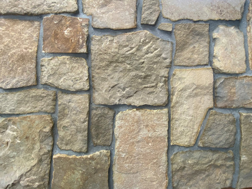 LONDON BROWN NATURAL SPLITFACE LOOSE STONE VENEERS - 100sq.ft/pallet | Pedra Rustica US