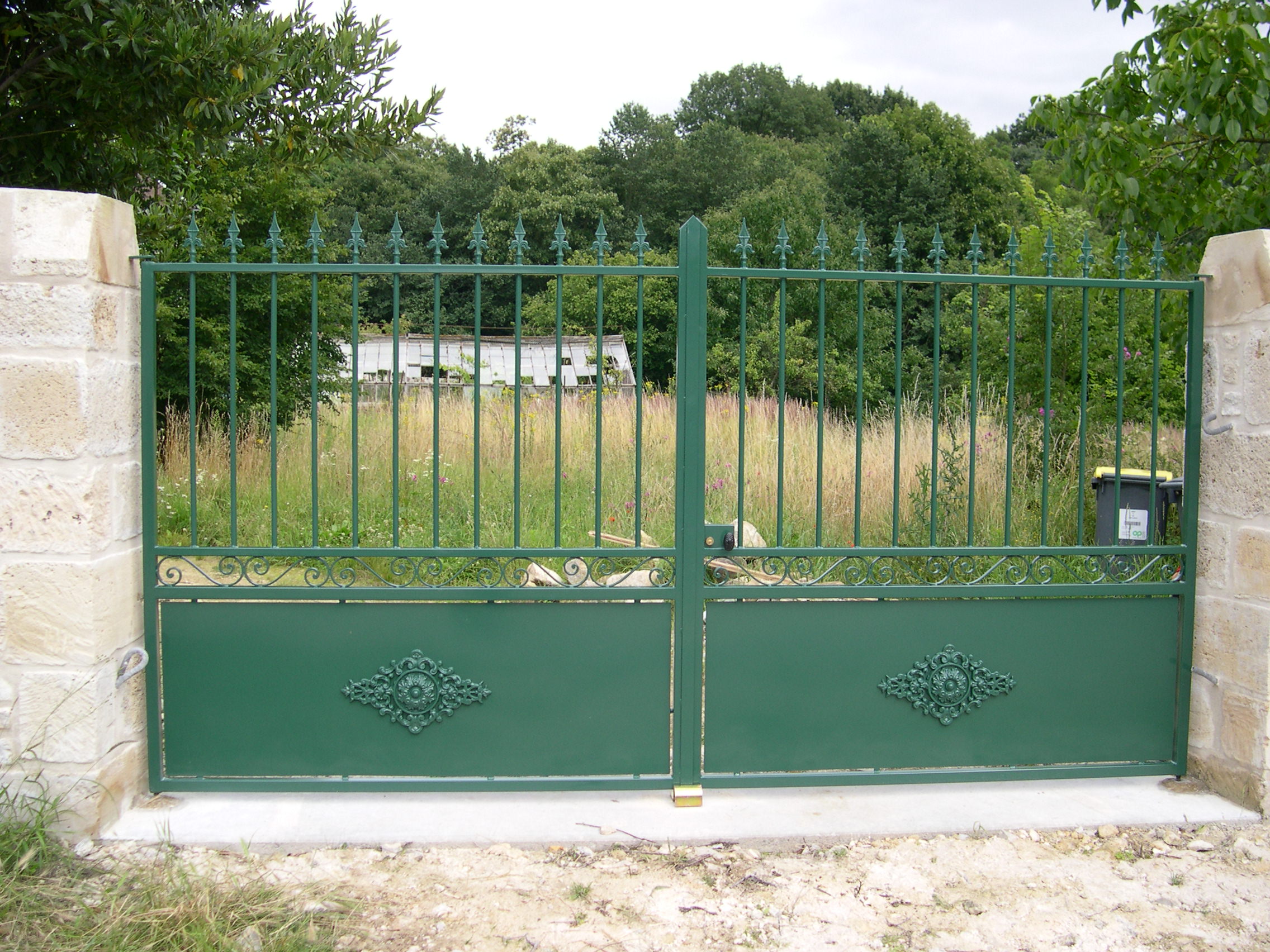 Portail double vantaux