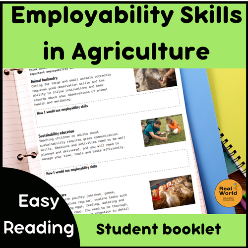 Employability skills in agriculture | Anne Vize Writing