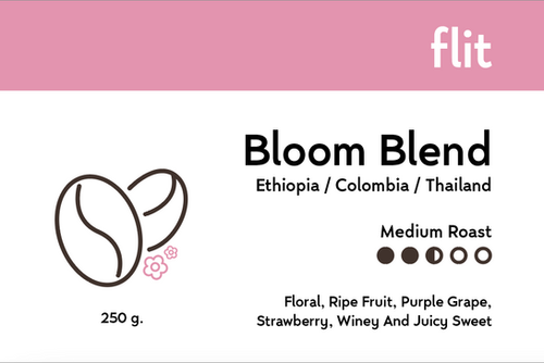 เมล็ดกาแฟ Bloom Blend (250 g.) | flitcafe