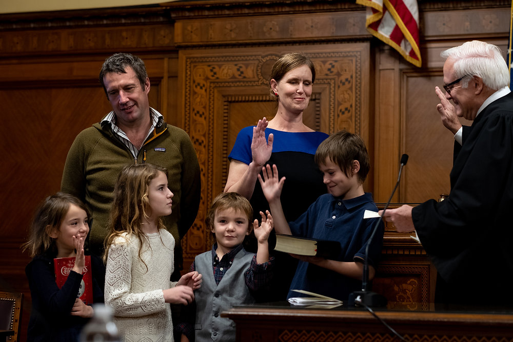 Councilperson Barb Warwick's swearing in and staff intros | The Homepage