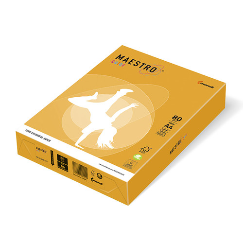 MAESTRO COLOR 80 GR KOYU ALTIN AG10 500 SAYFA | Liva Kağıtçılık