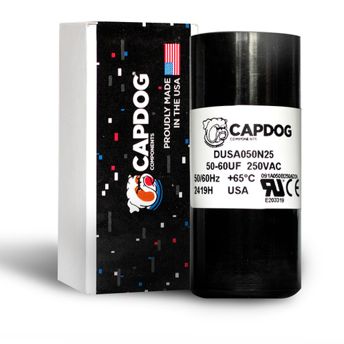 Capdog USA 50-60 MFD uF 220/250VAC Motor Start Capacitor | Capdog ...