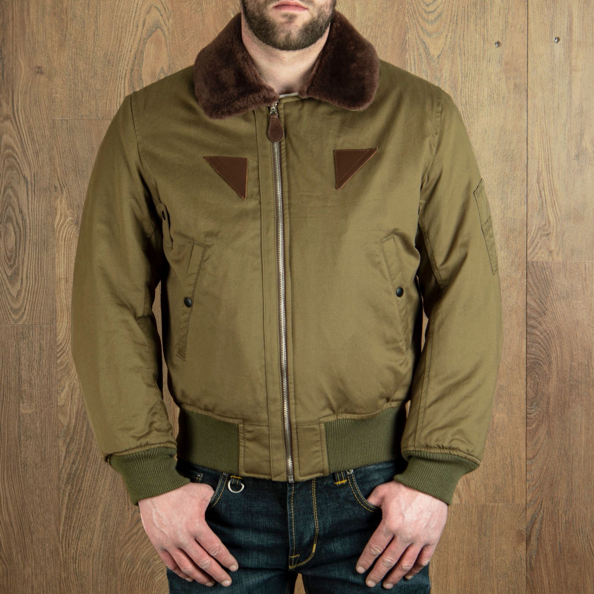 1945 B15 Flight Jacket olive