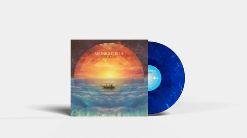 BREATHE (180 GRAM BLUE VINYL LP) - MIDNIGHT.BLUE | Perception Records