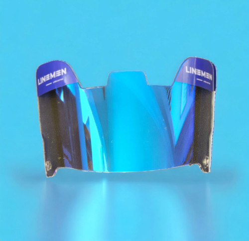 Clear Blue Visor | Linemen Lives Matter