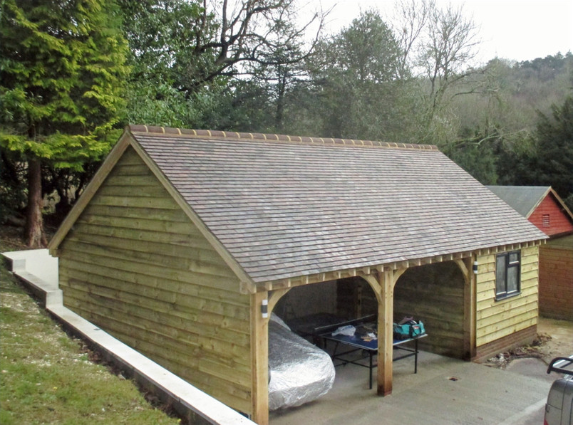 Home | Oak Timber Framed Buildings | Wooden Garages Barns Construction ...