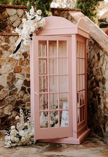 Pink Phone Booth | oceanhawksrentals