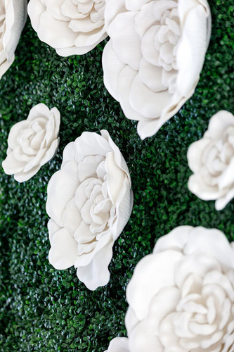 Ivory Large Backdrop Flowers | oceanhawksrentals