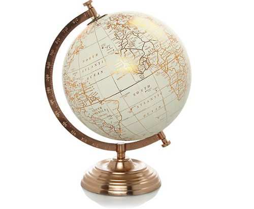 Assorted Copper Globes | oceanhawksrentals