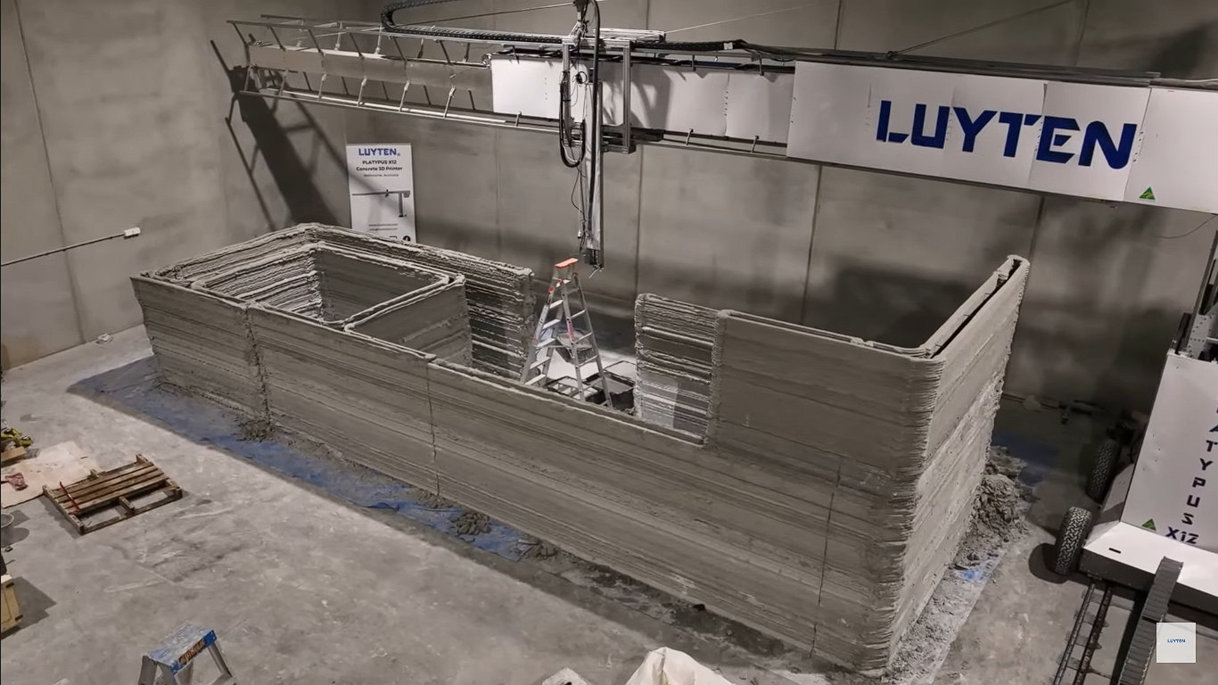 First 3D-printed two-storey house completed