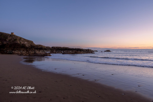 Sharrow Beach dusk | Billie's Walk Photography