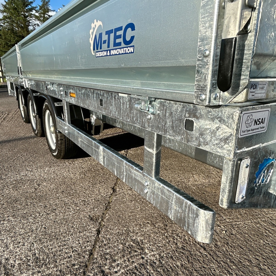 M-Tec 14ft x 6.6ft Tri Axle Flatbed Trailer | R.D Agri