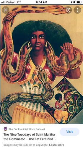 St Martha the Dominator | Enchanted Devas