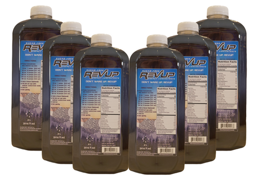 REVUP Case - Sugar Free (6 jugs) -Bulk Case Discount Package | REVUP ENERGY
