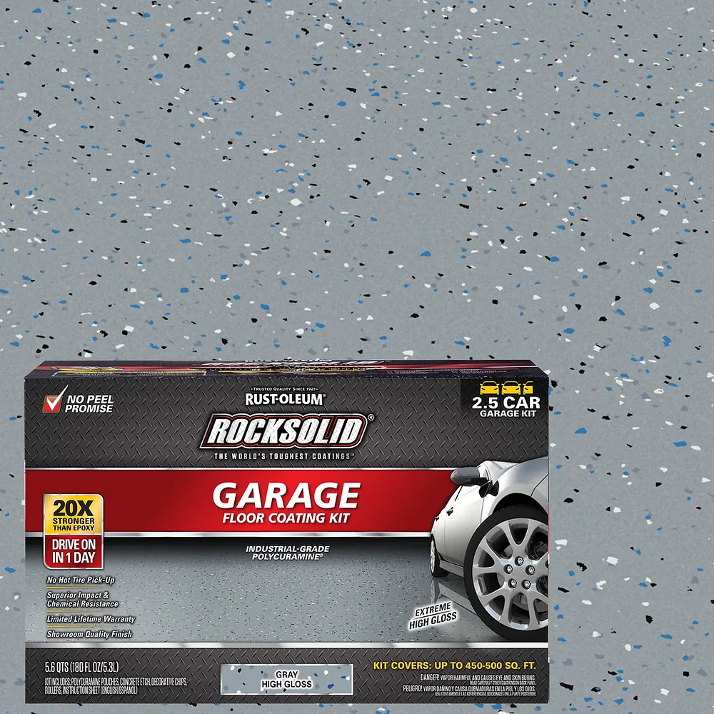 Step-by-Step Guide: Applying Rust-Oleum Rocksolid Polycuramine Garage ...