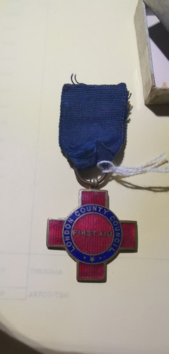 L.C.C First Aid Medal | Airborne Antiques