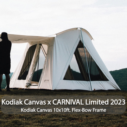 Kodiak Canvas x CARNIVAL Limited 2023 (Kodiak Canvas 10x10ft. Flex-Bow ...