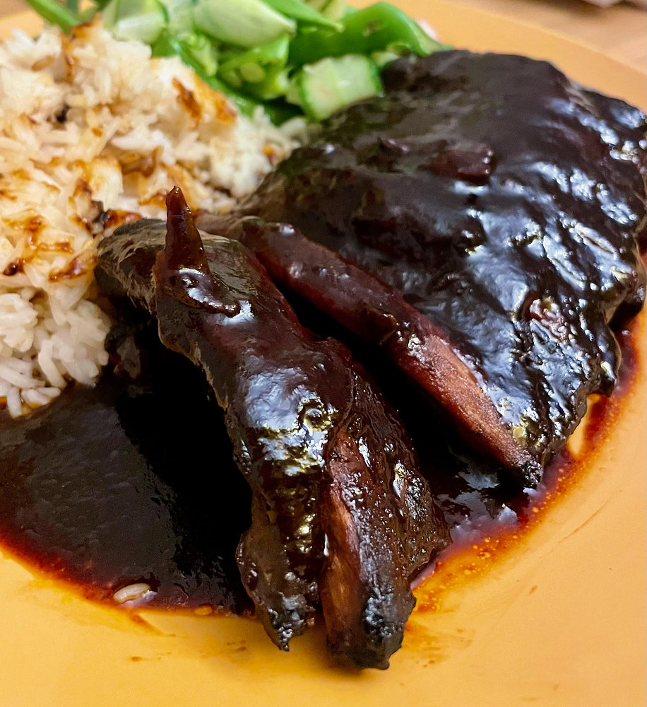 Sticky-Sweet Pork Ribs with Vietnamese-Style Salad