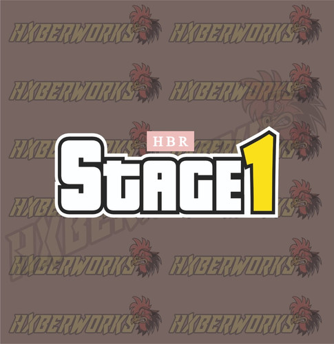 Stage 1 Sticker | Gurbetci-Shop