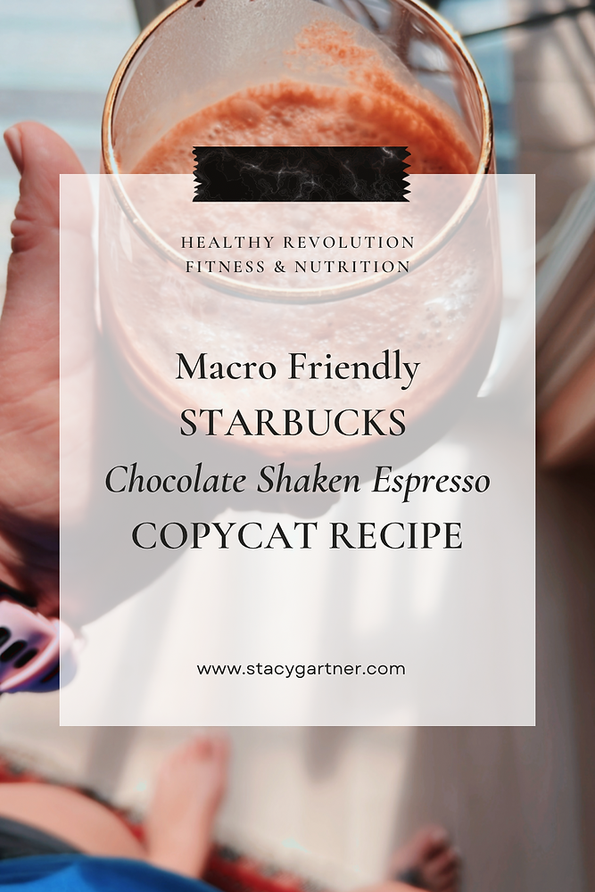Macro Friendly Starbucks Chocolate Shaken Espresso
