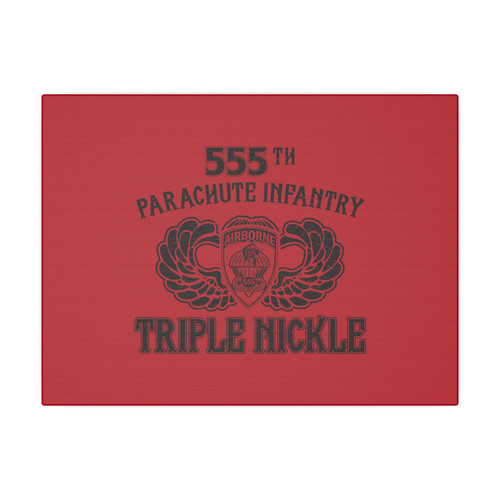 Triple Nickles Matte Canvas, Stretched, 0.75" | G.I. Freedom Front