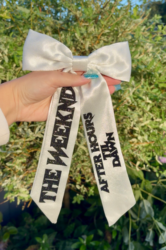 THE WEEKND After Hours Til Dawn Tour Hair Bow Clip | CrystalsbyCarly