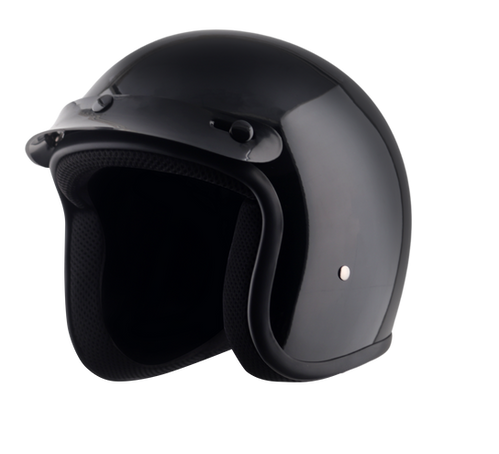 DOT 3/4 OPEN FACE HELMET (D-RING) | Classic Helmets