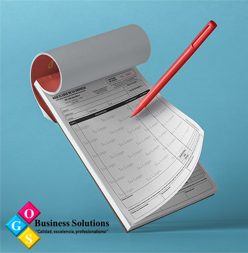 Libreta de Factura / Recibo/ informe/ contrato/ | Ogs Business Solutio