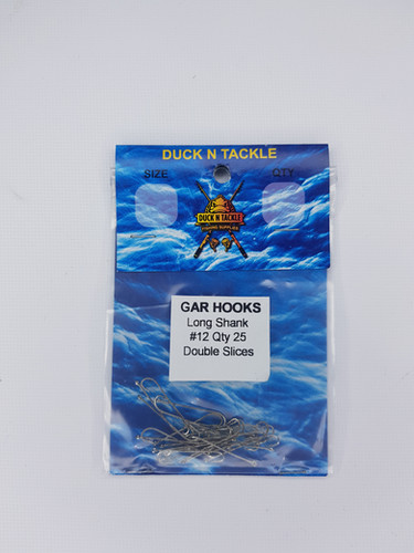 Gar Hooks Long Shank #12 | Duck N Tackle
