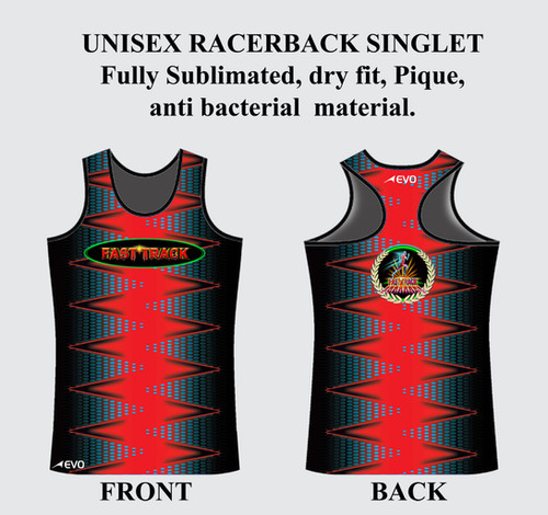 UNISEX COMPETITION SINGLET | fast-track-athletics