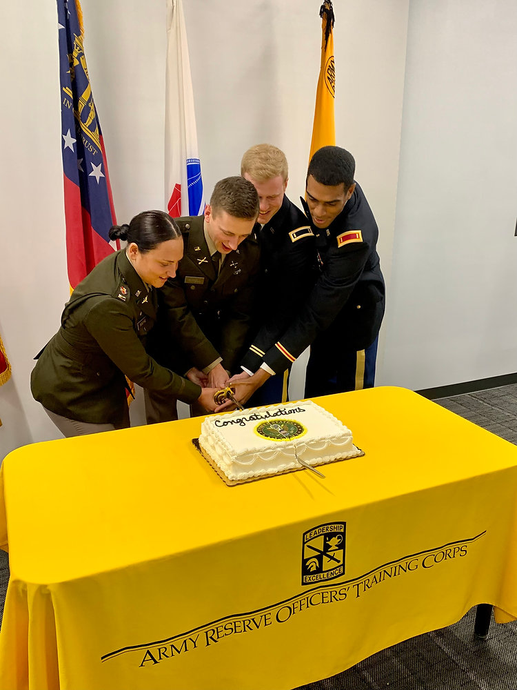 Georgia Tech Army ROTC Stinger Battalion Commissioning Ceremony