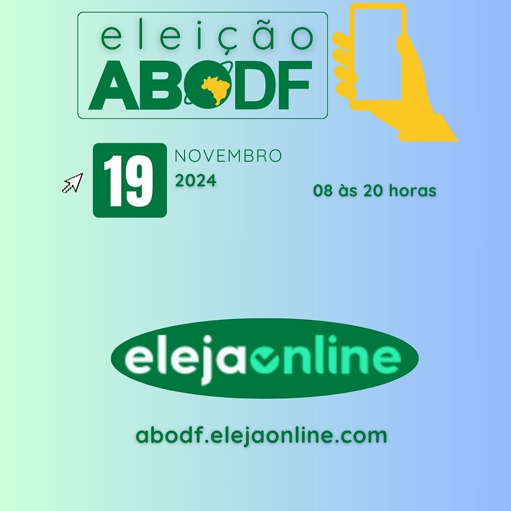 Eleição da ABO-DF 2024. Plataforma de votação