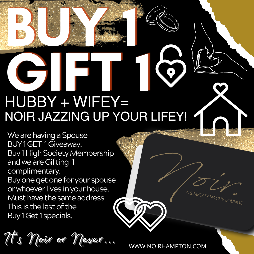 BUY ONE, GIFT ONE! FOR YOUR SPOUSE | Noir