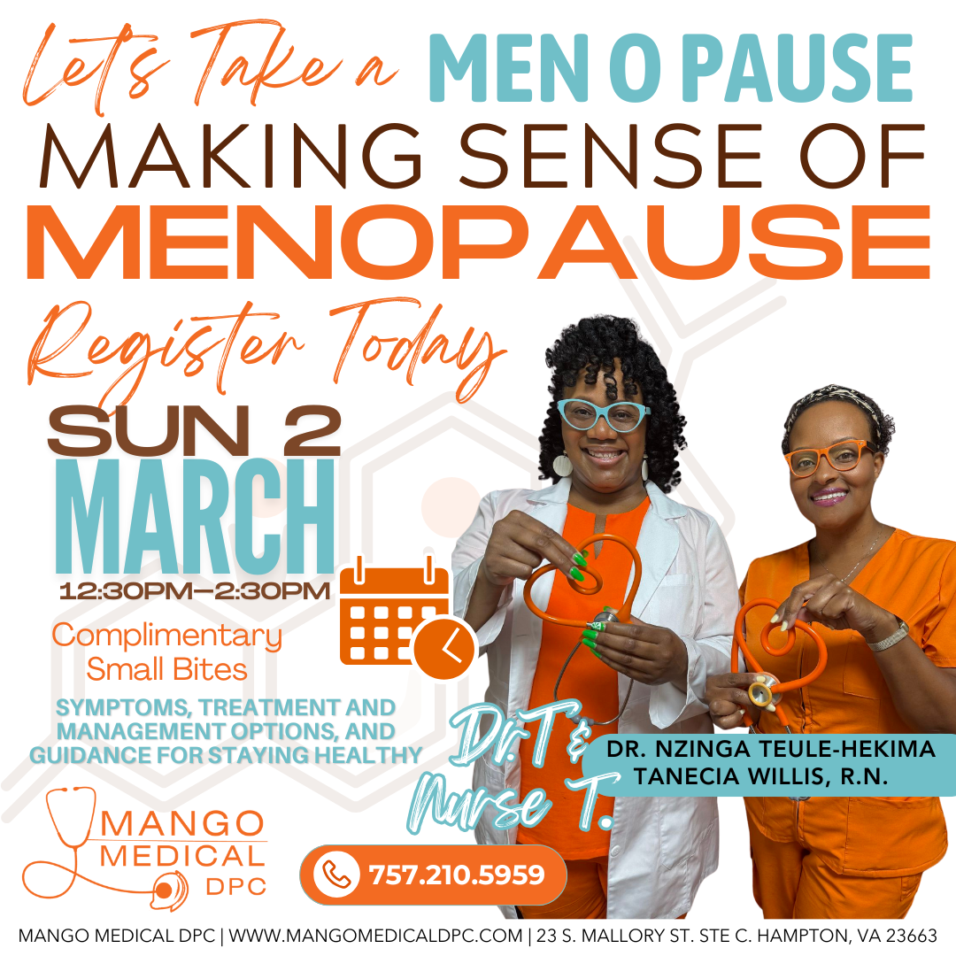 LET'S TAKE A MEN O PAUSE MAKING SENSE OF MENOPAUSE | Noir