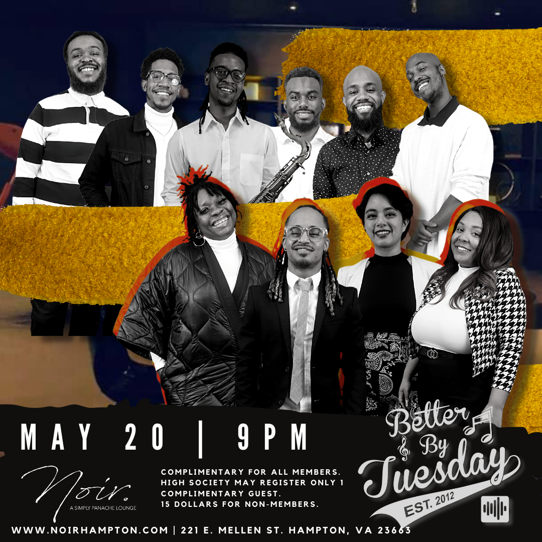 BETTER BY TUESDAY BAND FRIDAY NIGHT | Noir
