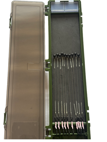 The Ultimate Rig Box! with 10 Ready Ronnie Fused Boom Rigs (Claw & Pink ...