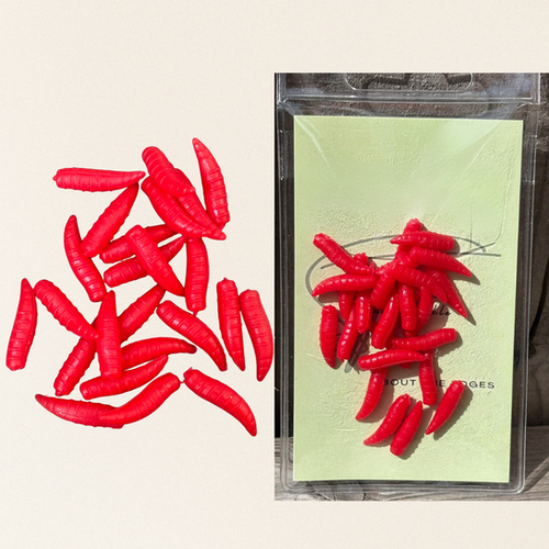 Imitation Maggots - 25 pack | Snide Tackle