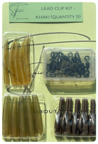 Lead Clip Kit (5 pack) | Snide Tackle
