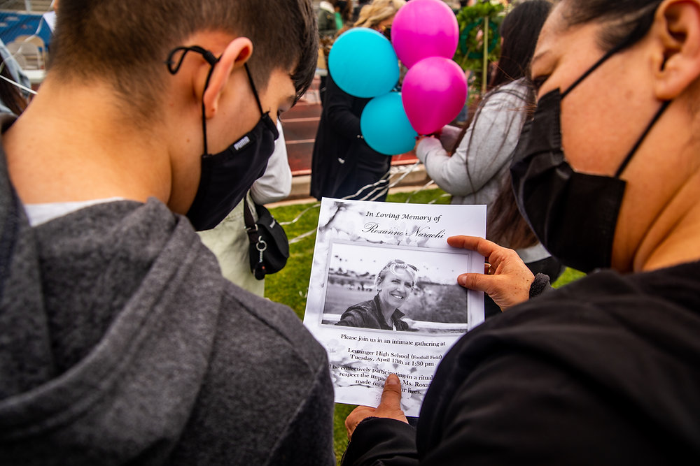 Olympians honor Ms. Narachi with Memorial