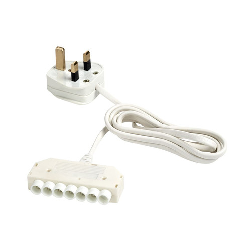 NICO, Distribution Block, 6 Ports, White | ICONIC KITCHENS & BE