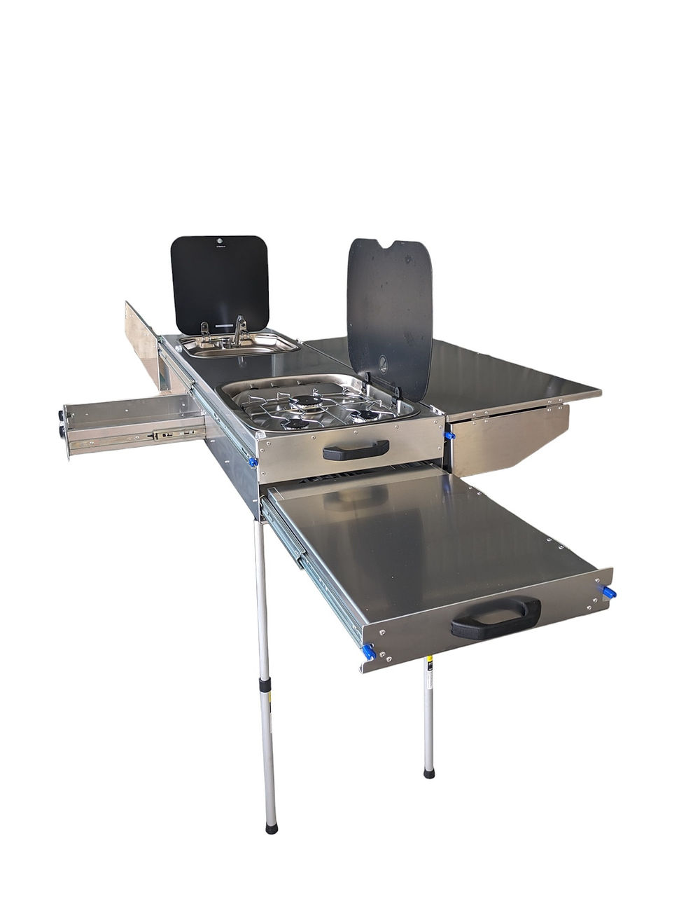 Ozzy Made Kitchens | slide out outdoor caravan camp kitchen