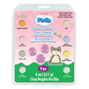 Pluffy Pastel Multi Pack, 8 Colors | Insumos Arte