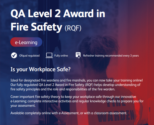 L2 Fire Safety e-Learning (Fire Marshals) | planforsafety